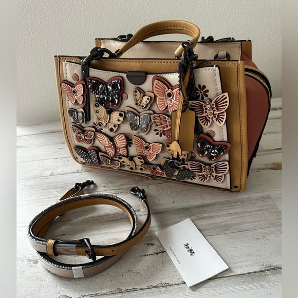 Coach | Bags | Coach Dreamer Butterflies Satchel | Poshmark